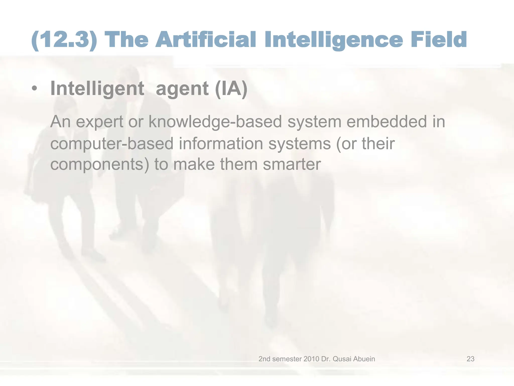 Artificial intelligence & Expert Systems.ppt