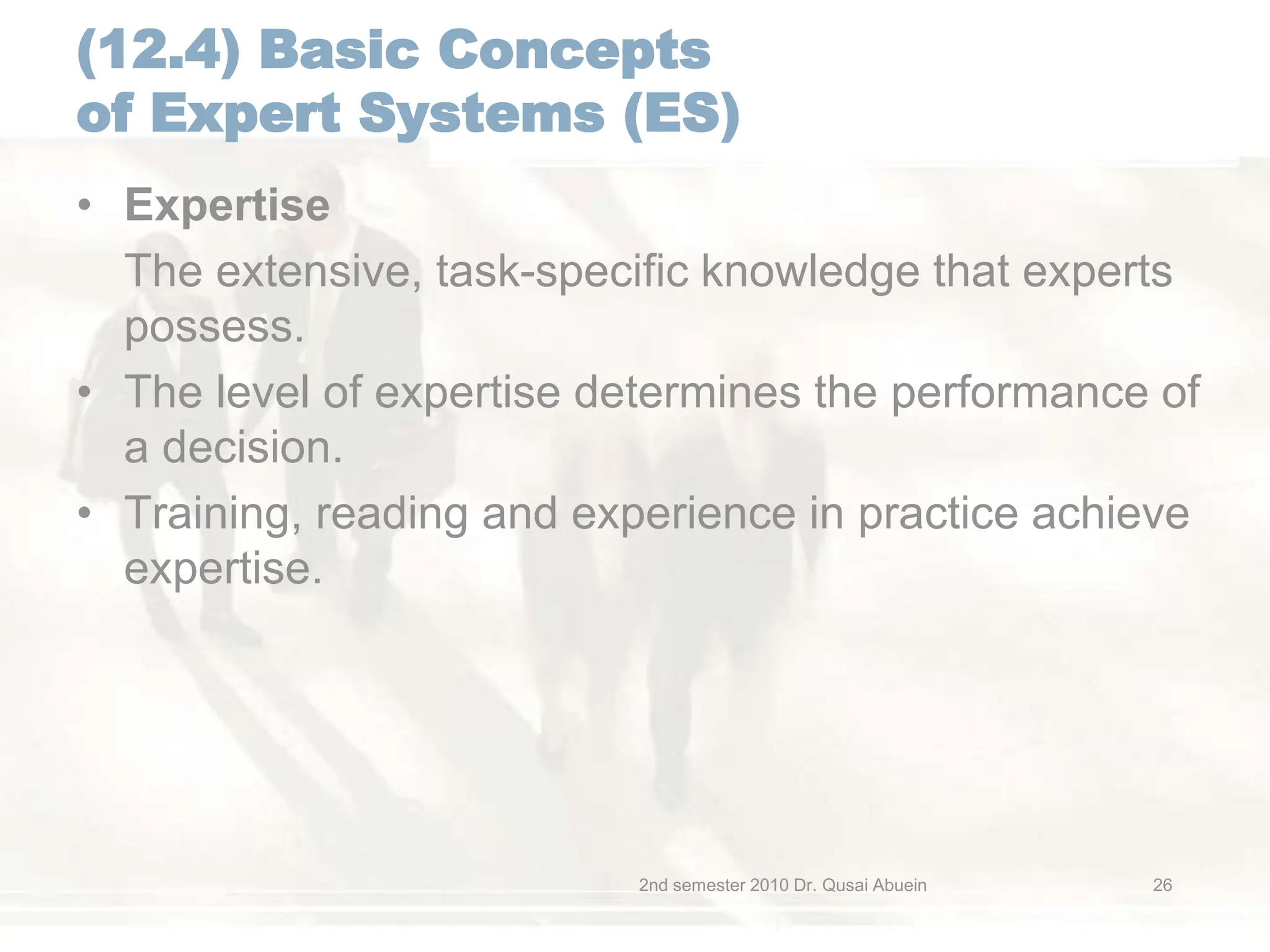 Artificial intelligence & Expert Systems.ppt