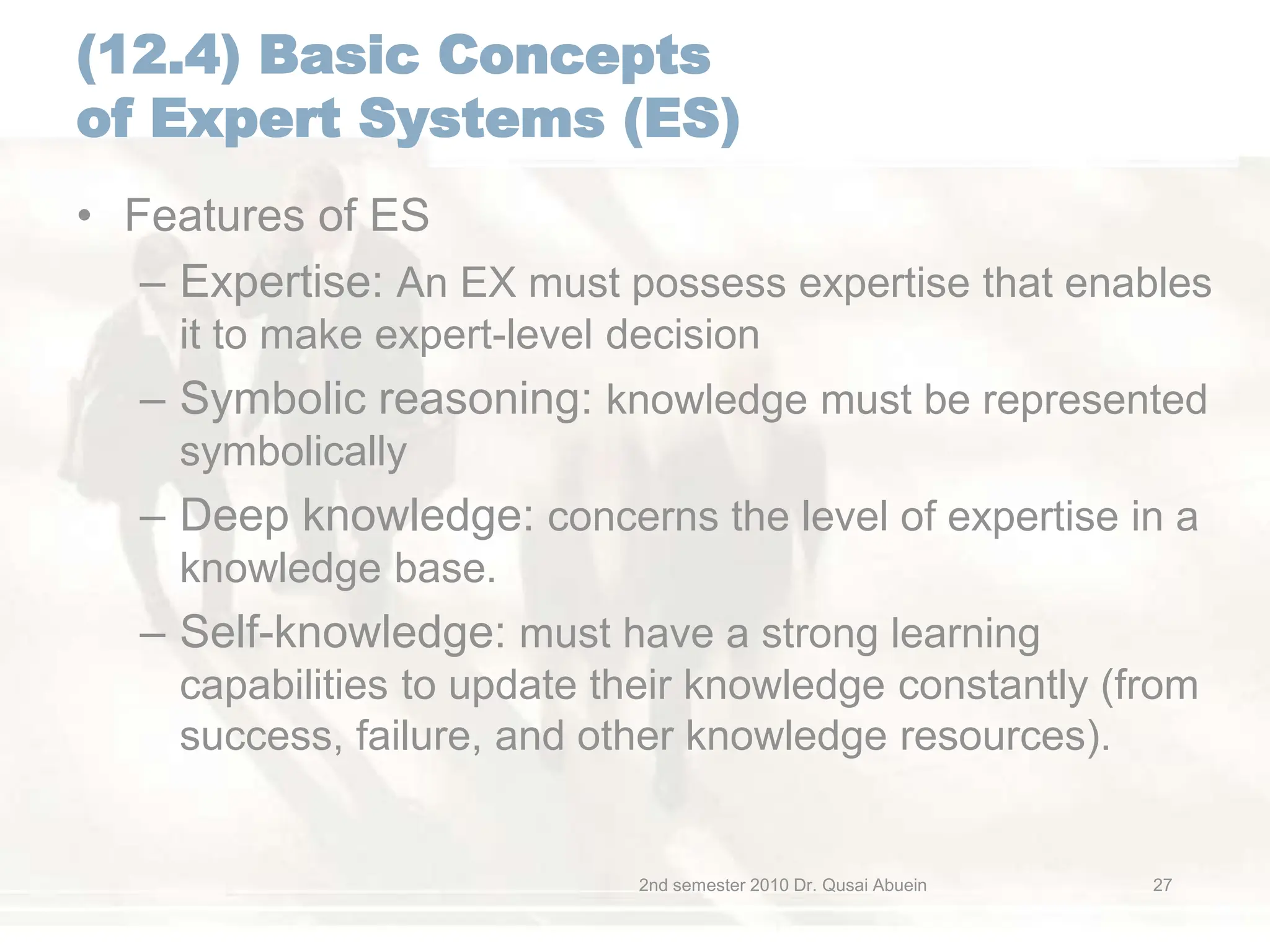 Artificial intelligence & Expert Systems.ppt