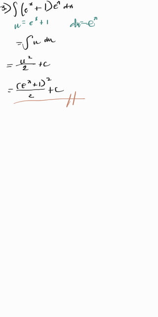 Elementary Integration Solutions | PDF