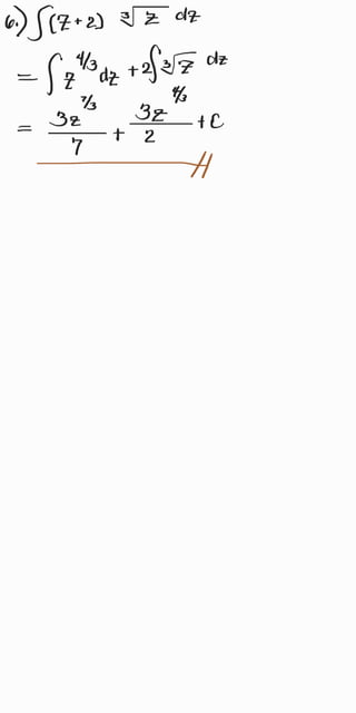 Elementary Integration Solutions | PDF