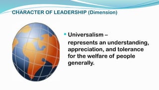 Character formation 2 leadership, decision r | PPTX