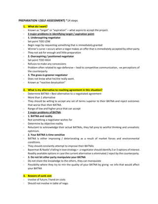 Chapter 1,2,6,7 NEGOTIATION | PDF