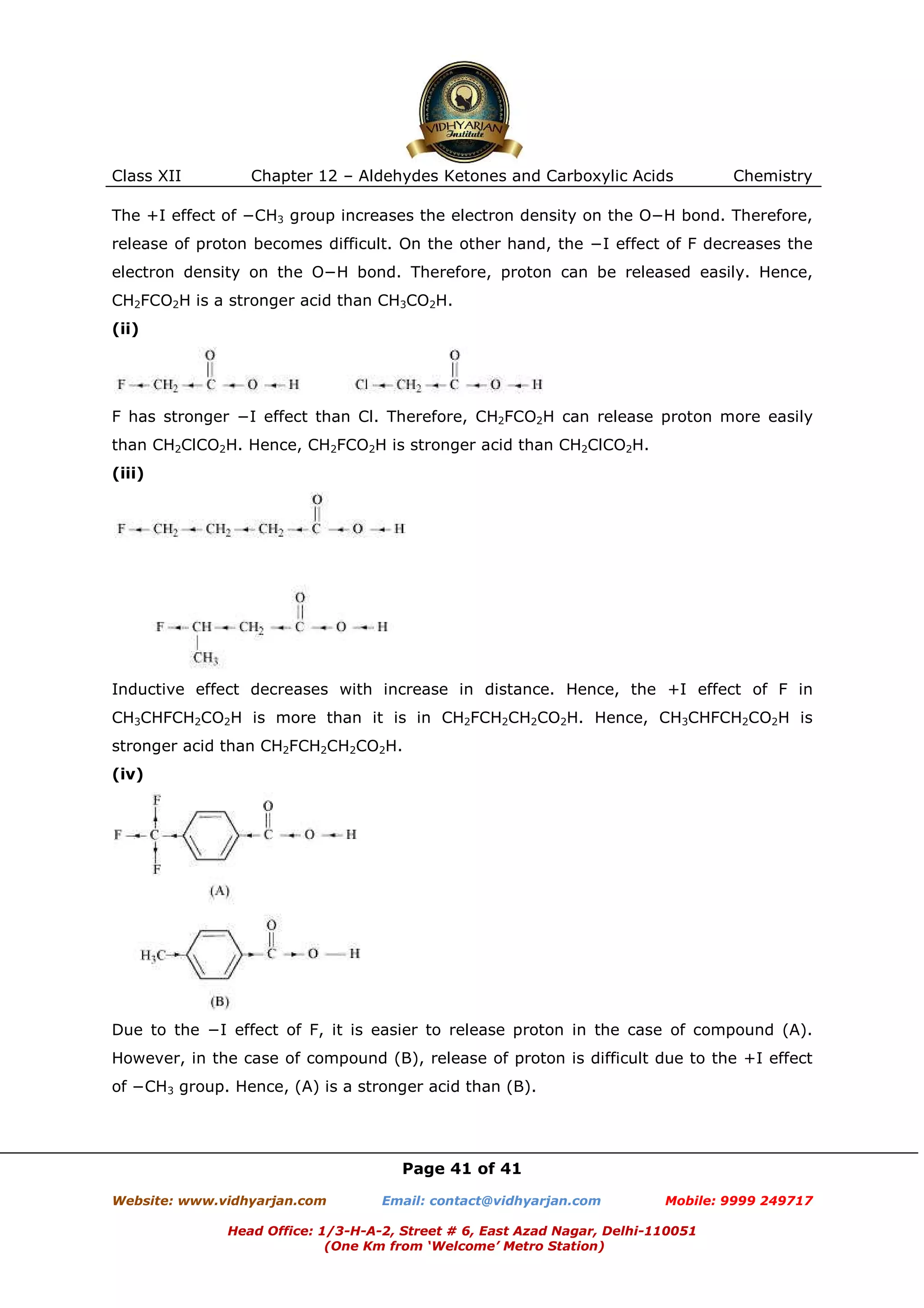 Chapter 12 aldehydes ketones and carboxylic_acids | PDF