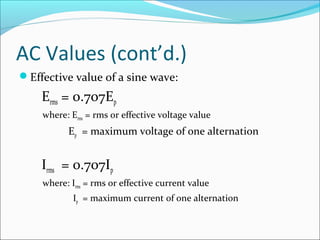 alternating current | PPT