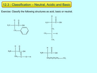 Chapter 12 amino acids and proteins | PPT
