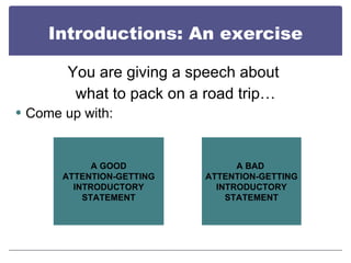 Chapter 12 and 13: Public speaking-developing and structuring the ...