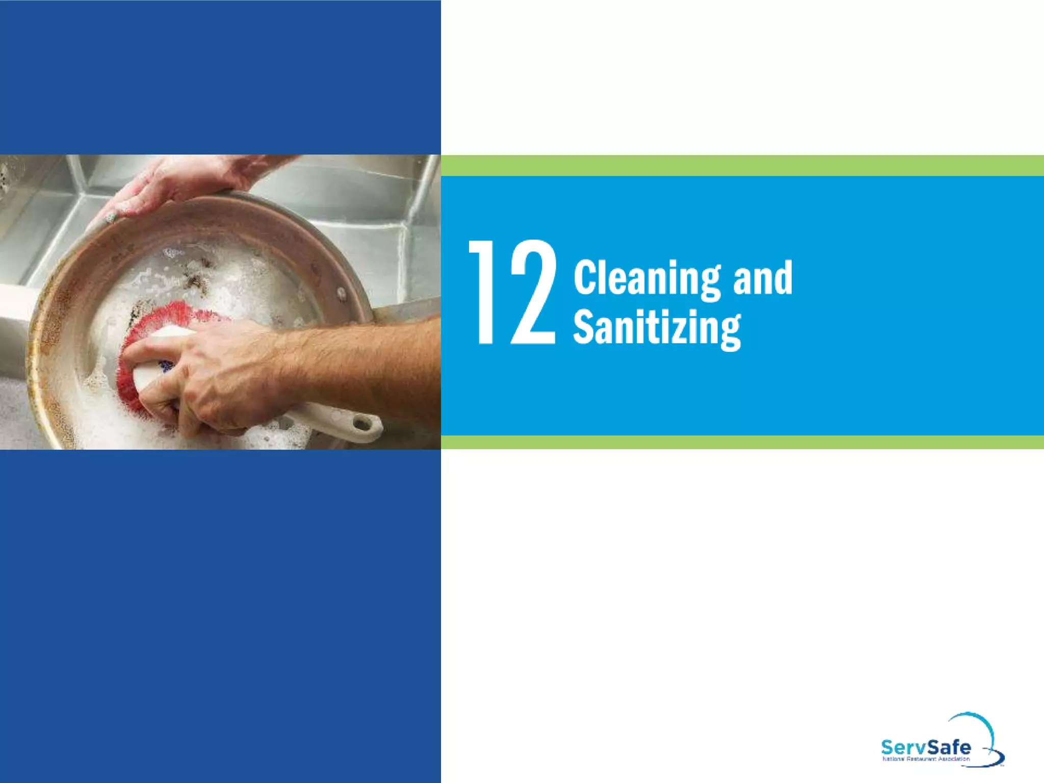 Chapter 12 Cleaning and Sanitizing | PPTX