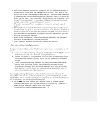 Chapter12 composing multiple-sources | PDF | Online Education | Education