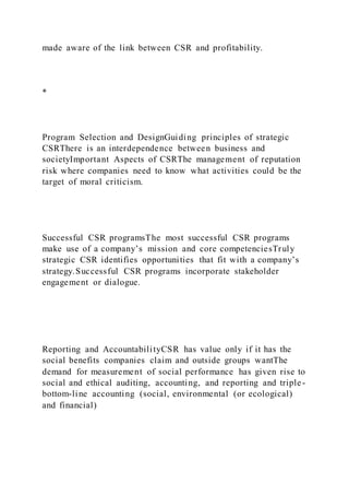 Chapter 12Corporate Social Responsibility | DOCX