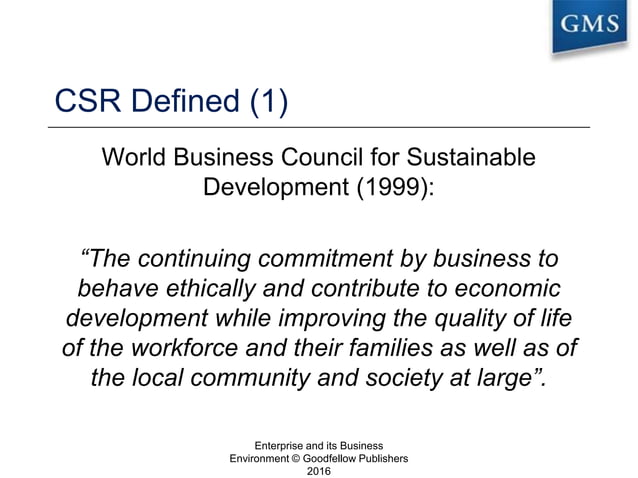 CSR and Corporate Governance.........ppt