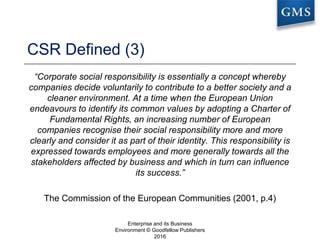 CSR and Corporate Governance.........ppt