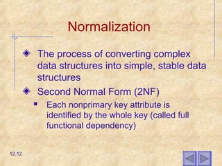 Chapter12 designing databases | PPT
