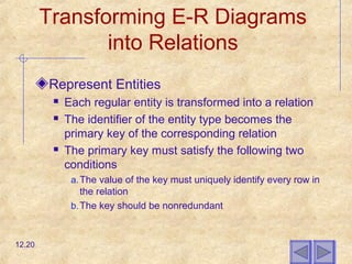 Chapter12 designing databases | PPT