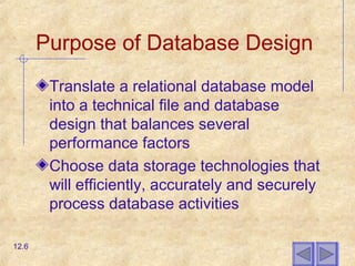 Chapter12 designing databases | PPT
