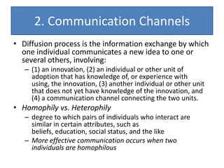 Chapter 1+2 diffusion of innovation rogers 1983 | PPTX