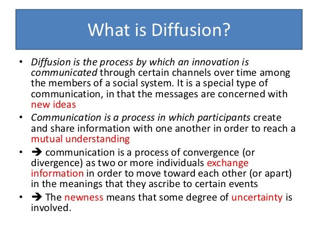 Chapter 1+2 diffusion of innovation rogers 1983
