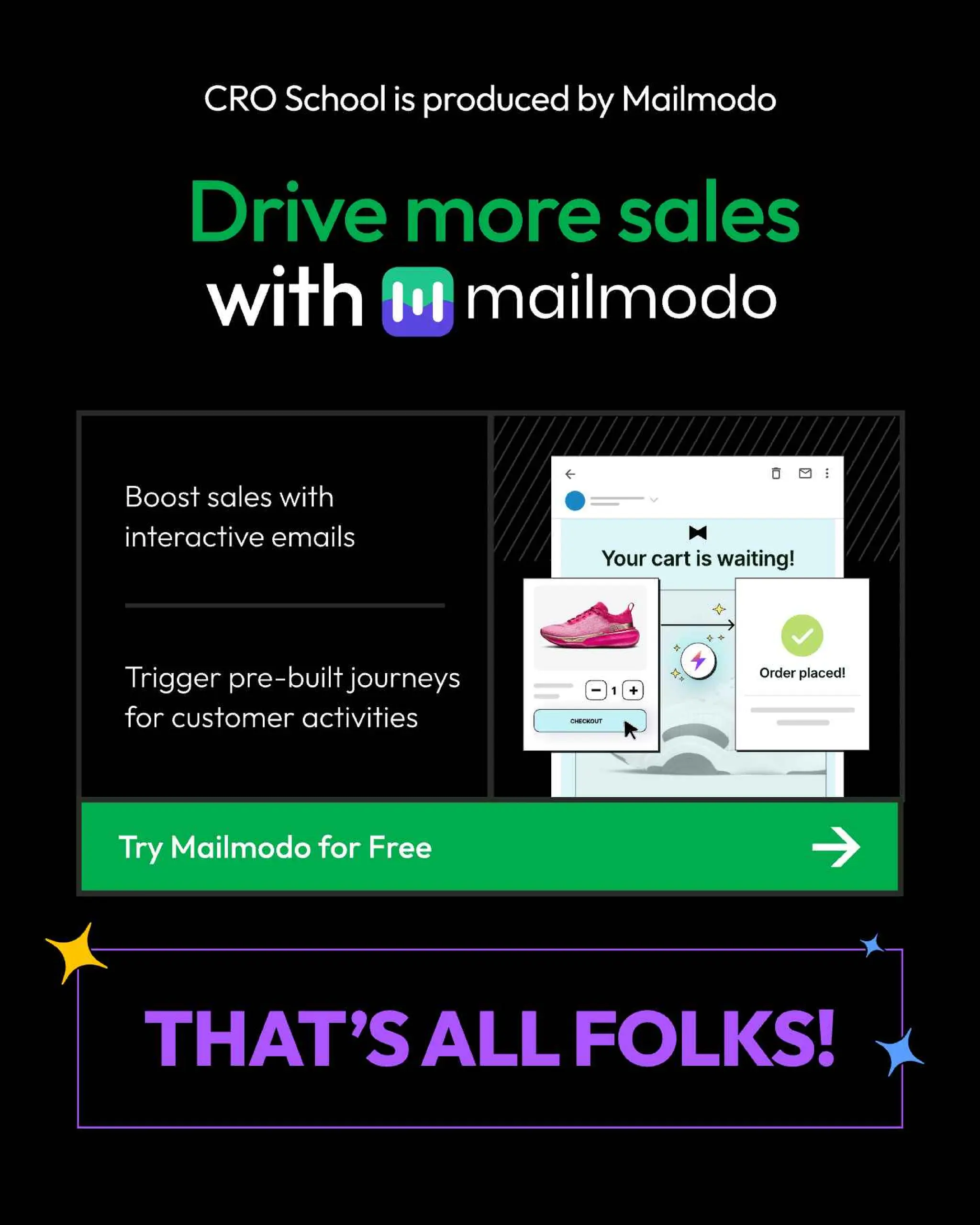 Ecommerce Newsletter - CRO - School by Mailmodo | PDF