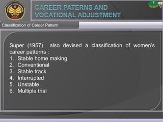 Developmental Aspects of Vocational Adjustment | PPT