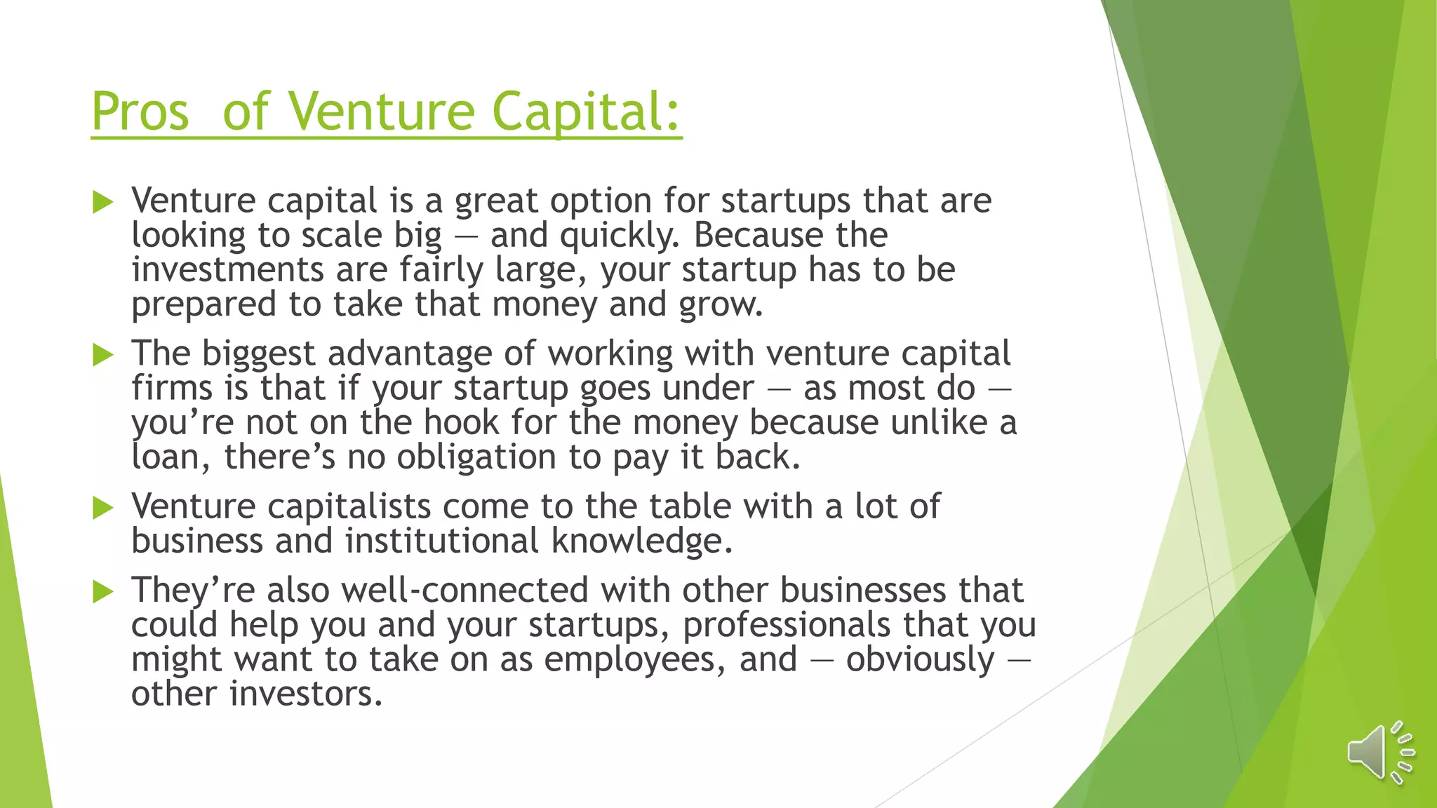 Chapter 12 entrepreneurship lesson 2 | PPTX | Venture Capital ...