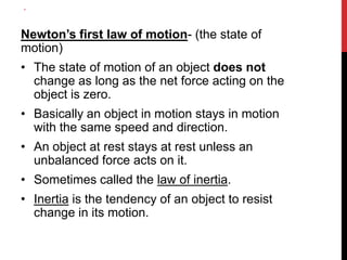 Chapter 12 forces and motion power point | PPTX
