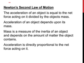Chapter 12 forces and motion power point | PPTX
