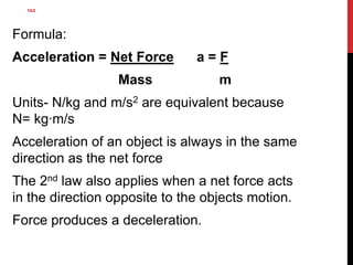 Chapter 12 forces and motion power point | PPTX