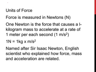 Chapter 12 forces and motion power point | PPTX