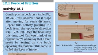 DEFINATION OF FRICTION AND ITS TYPES how useful friction | PPTX