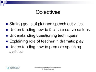 Chapter 12 Realizing Speaking Goals | PPT