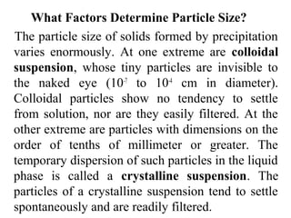 Chapter 12 gravimetric methods of analysis | PPT
