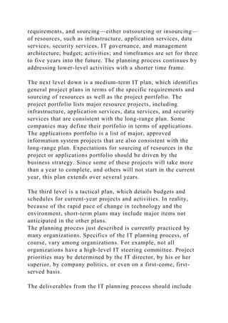 Chapter 12IT Strategy and Balanced ScorecardPrepared b.docx