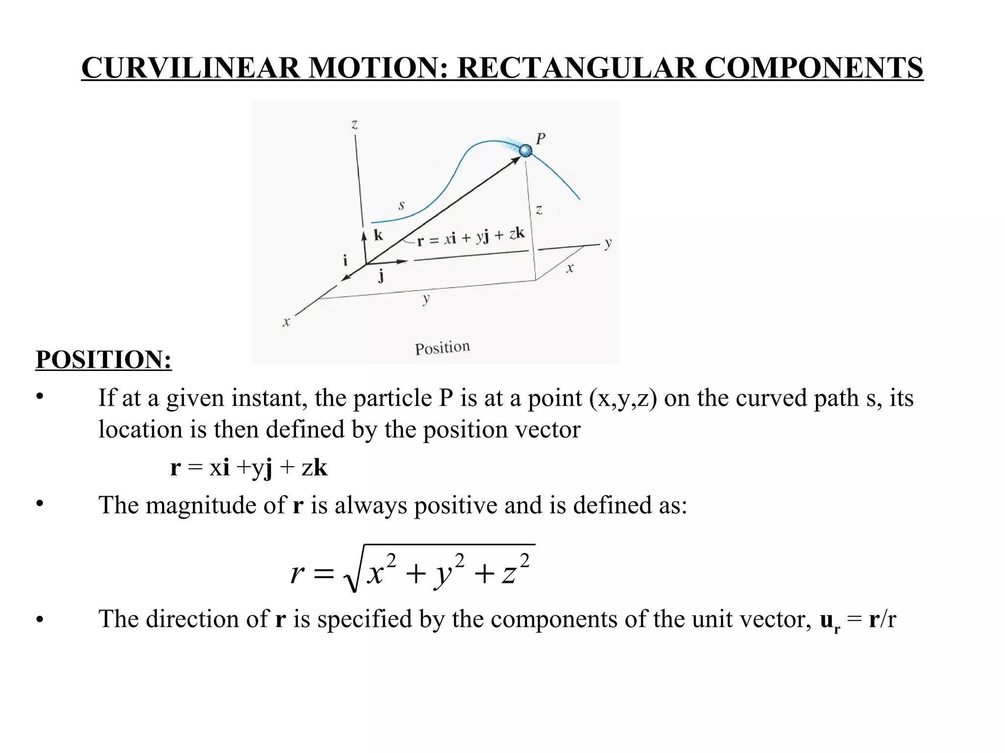 Chapter 12 kinematics_of_a_particle | PPT