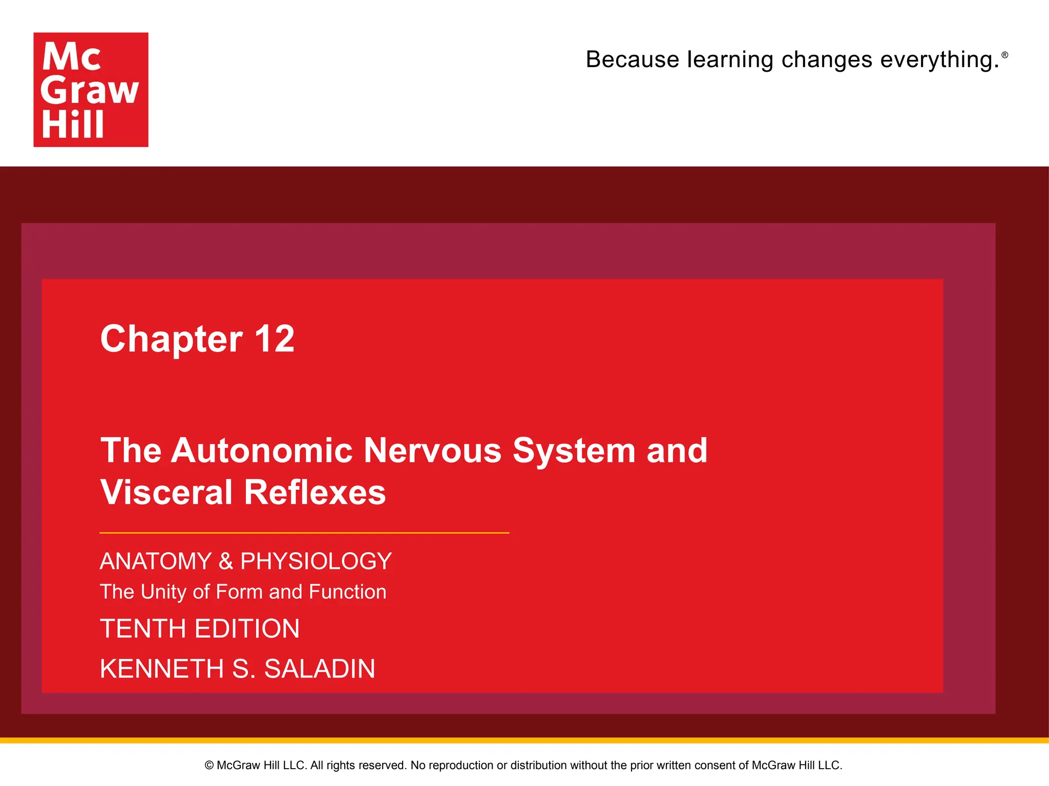 The Autonomic Nervous System and Visceral Reflexes | PPTX