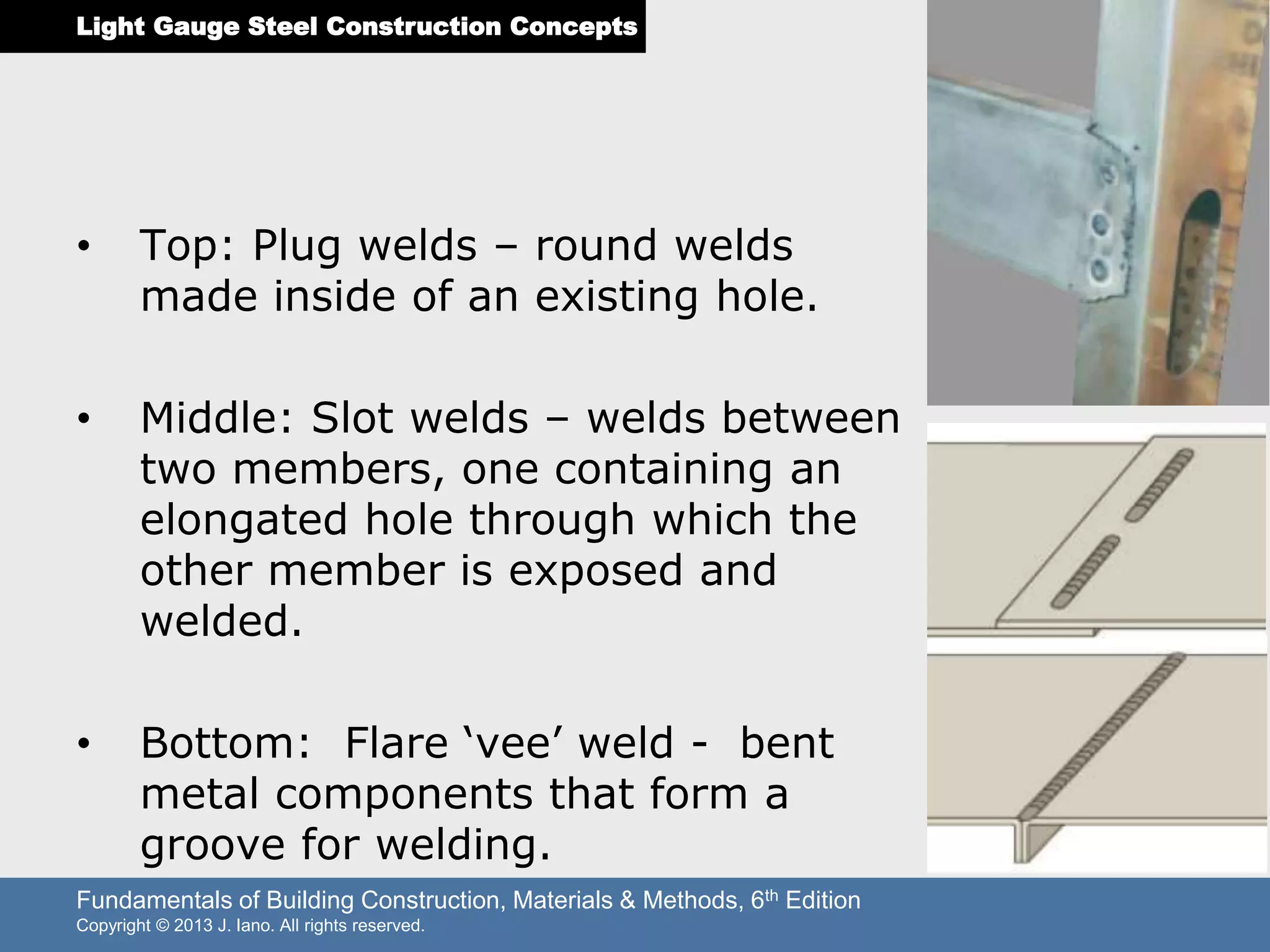 Chapter 12 Light Gauge Steel Frame Construction | PPTX