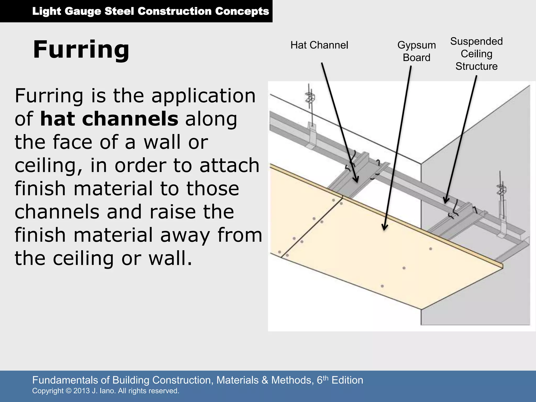 Chapter 12 Light Gauge Steel Frame Construction | PPTX