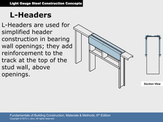 Chapter 12 Light Gauge Steel Frame Construction | PPTX