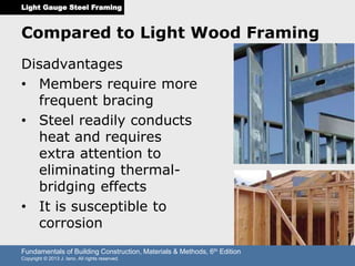 Chapter 12 Light Gauge Steel Frame Construction | PPTX