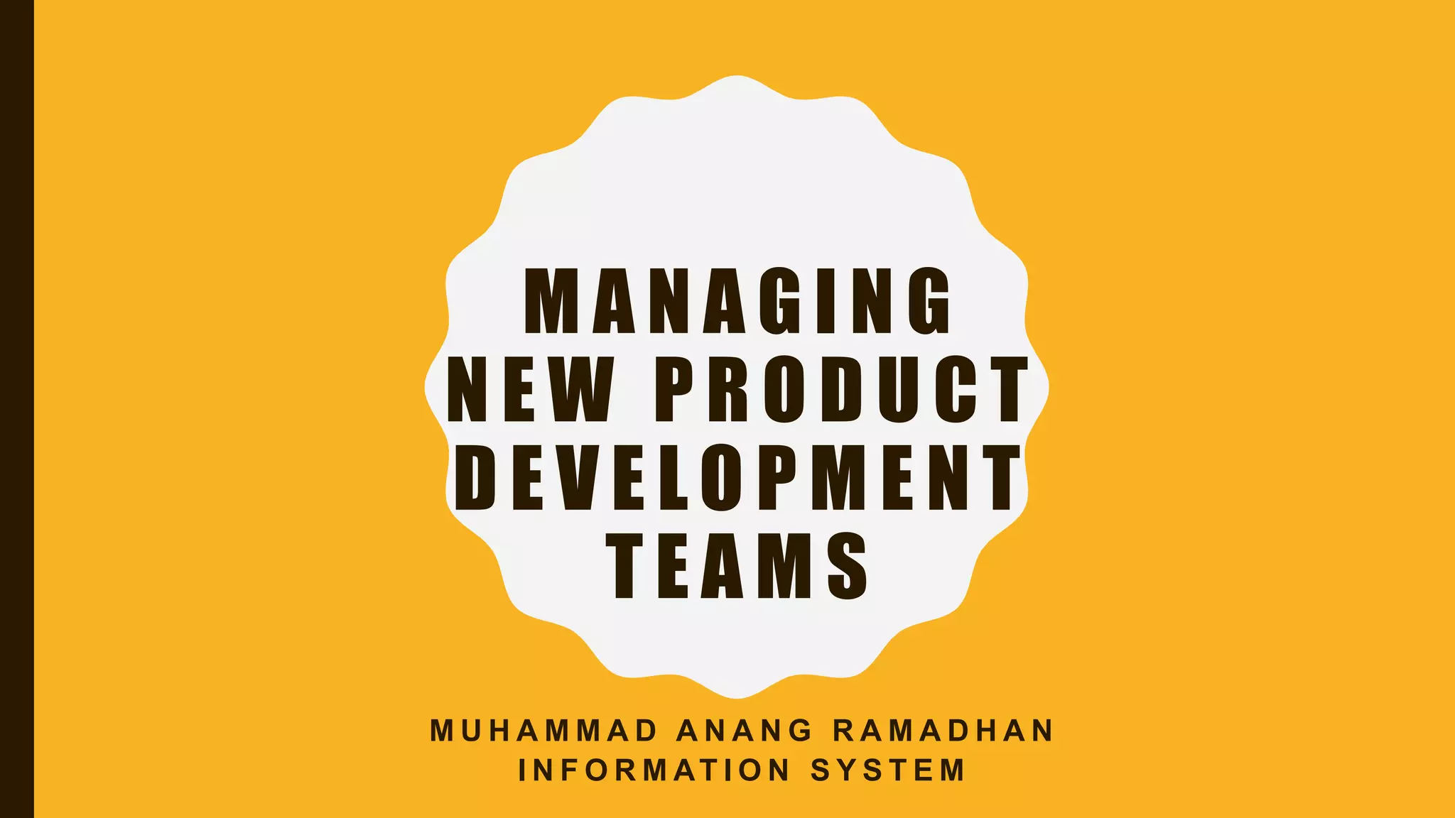 Chapter 12 managing new product development teams | PPTX