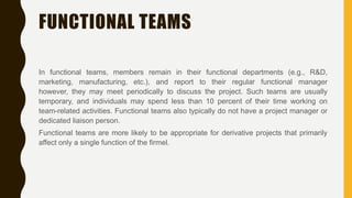 Chapter 12 managing new product development teams | PPT