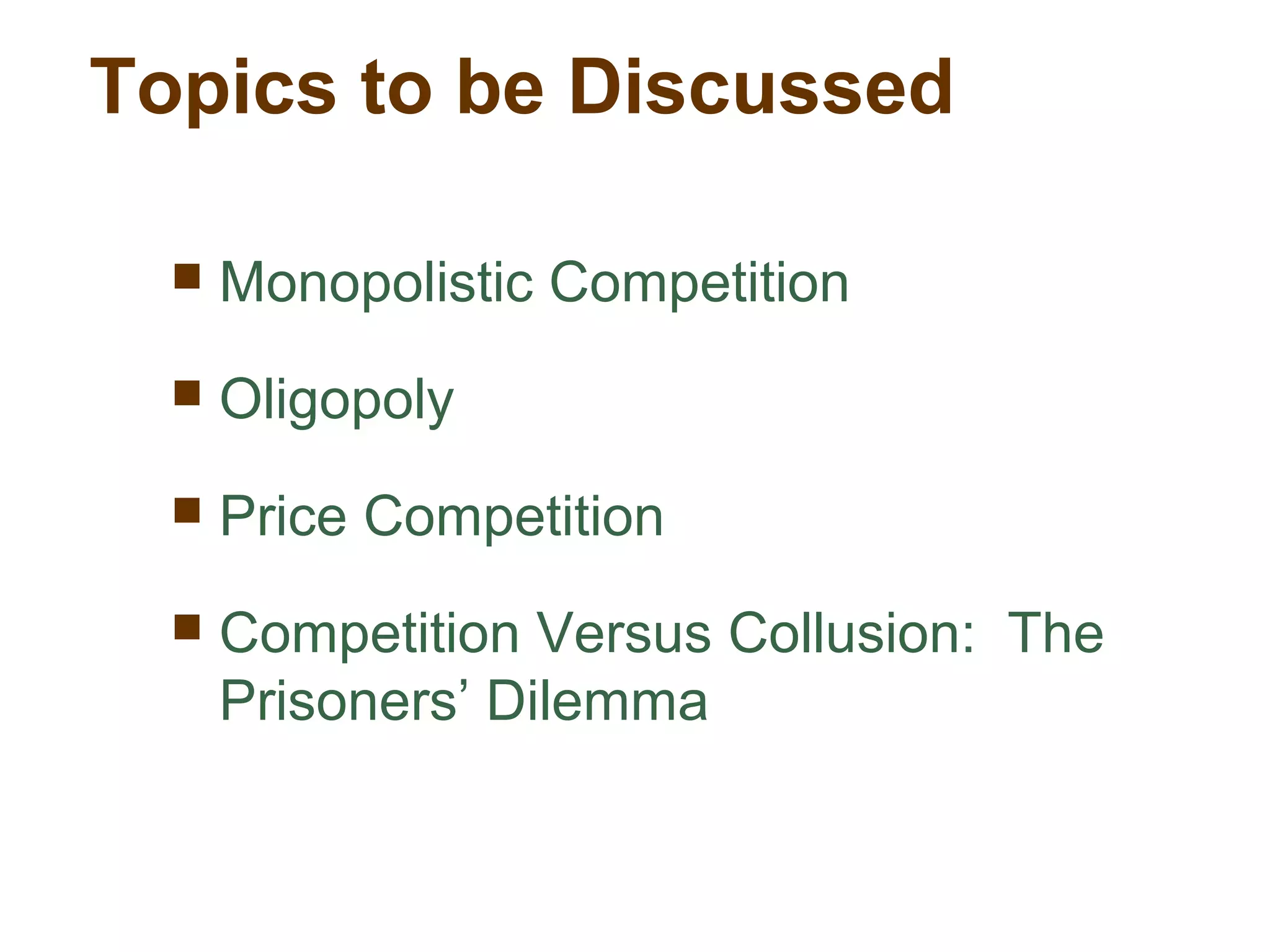 Chapter 12 monopolistic and oligopoly | PPT