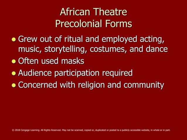 Chapter 12: Non Western Theatre | PPTX | Theater Venues | Attractions