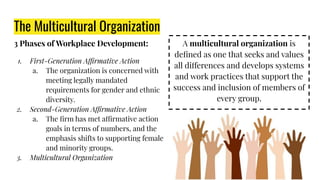 Chapter 12 Organizational Diversity Processes | PDF