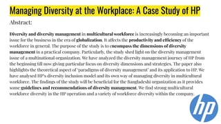 Chapter 12 Organizational Diversity Processes | PDF