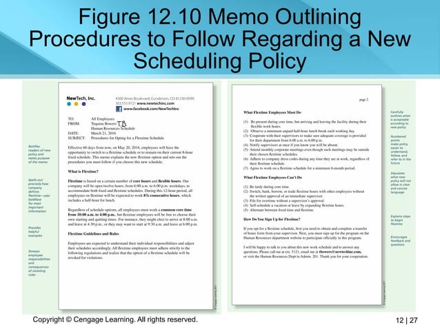 Chapter 12 of Kolin's Successful Writing at Work | PPTX