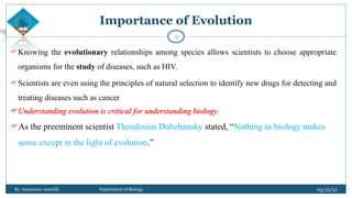 Introduction to Evolution | PDF