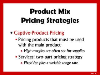 Pricing strategies | PPT