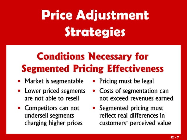 Pricing strategies | PPT