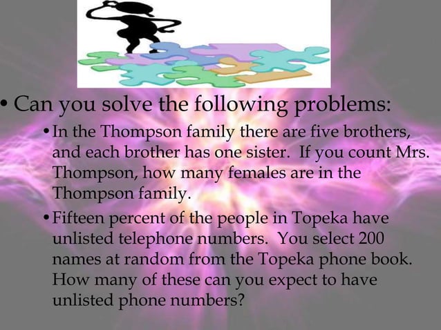 CHapter 12 PROBLEM SOLVING.ppt | Games and Puzzles | Hobbies & Interests