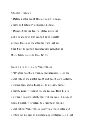 Chapter 12Public Health Preparedness Policy.docx
